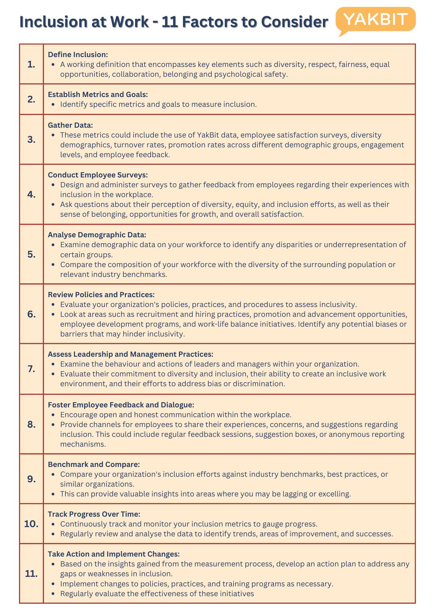 11 Steps to Inclusion - Yakbit